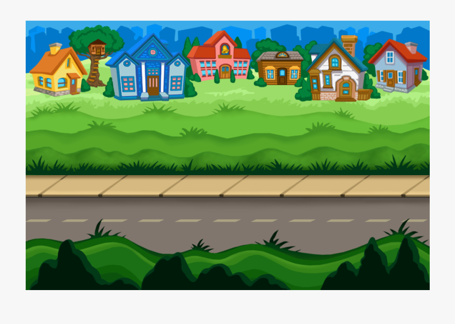 Neighborhood Clipart Rural Town - Illustration , Free Transparent ...