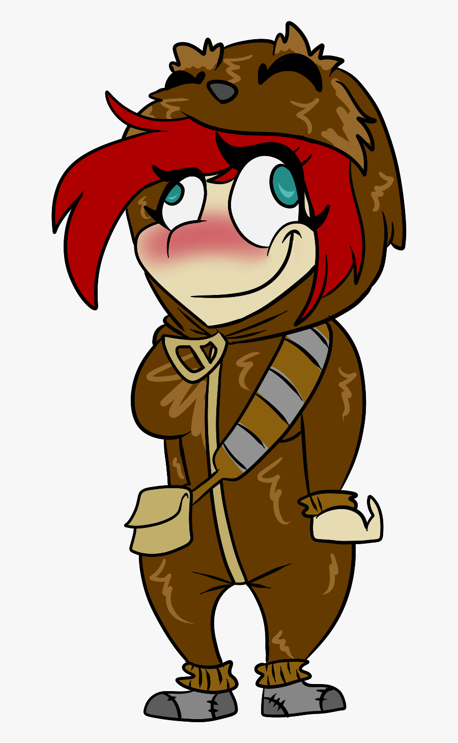 Chewie Suit - Cartoon , Free Transparent Clipart - ClipartKey
