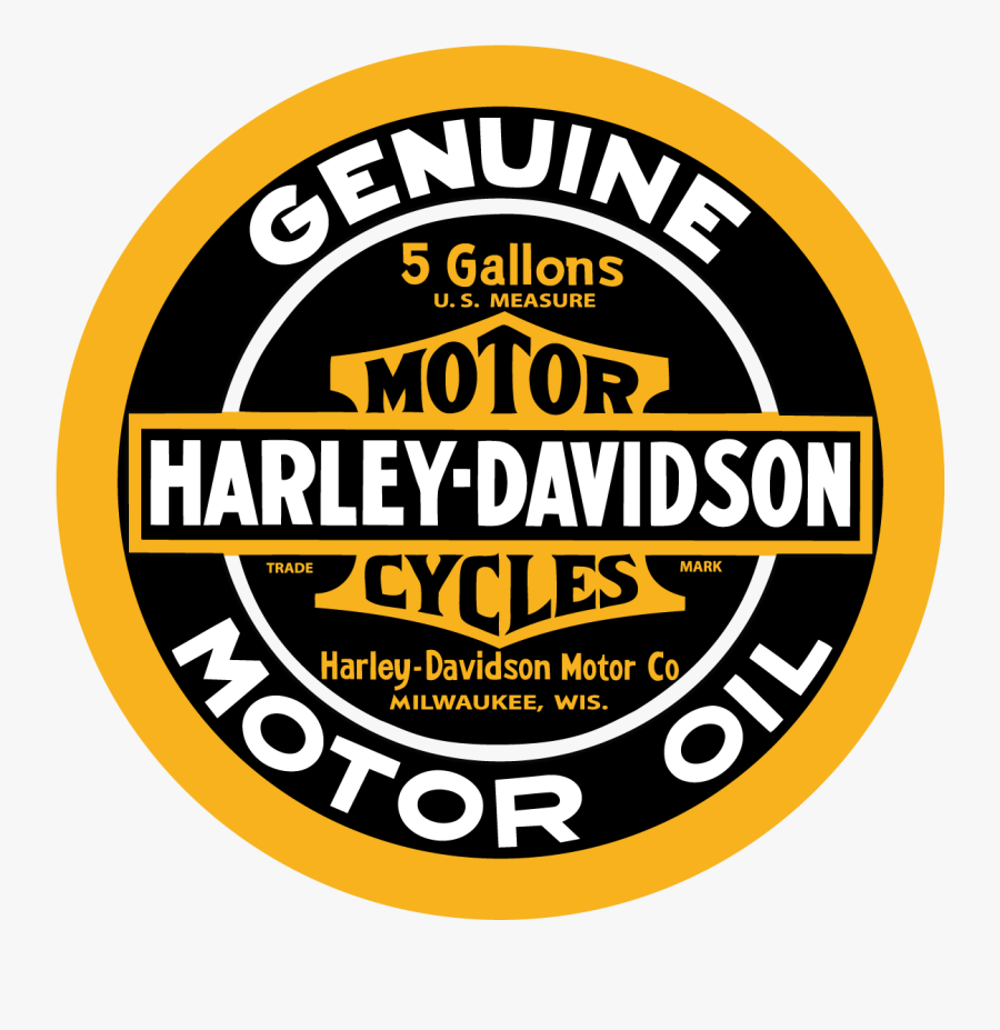 Harley Davidson Vector Logo - Circle , Free Transparent Clipart ...