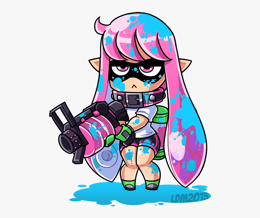 Splatoon 2 Pink Clip Art Fictional Character Art - Splatoon Memes ...