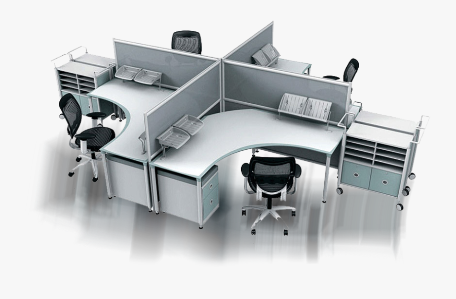 Modular Workstation For Offices , Free Transparent Clipart - ClipartKey