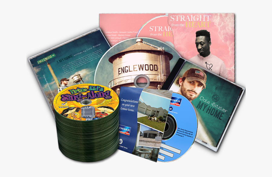 Printed Disc Packaging - Cd Duplication Png , Free Transparent Clipart ...