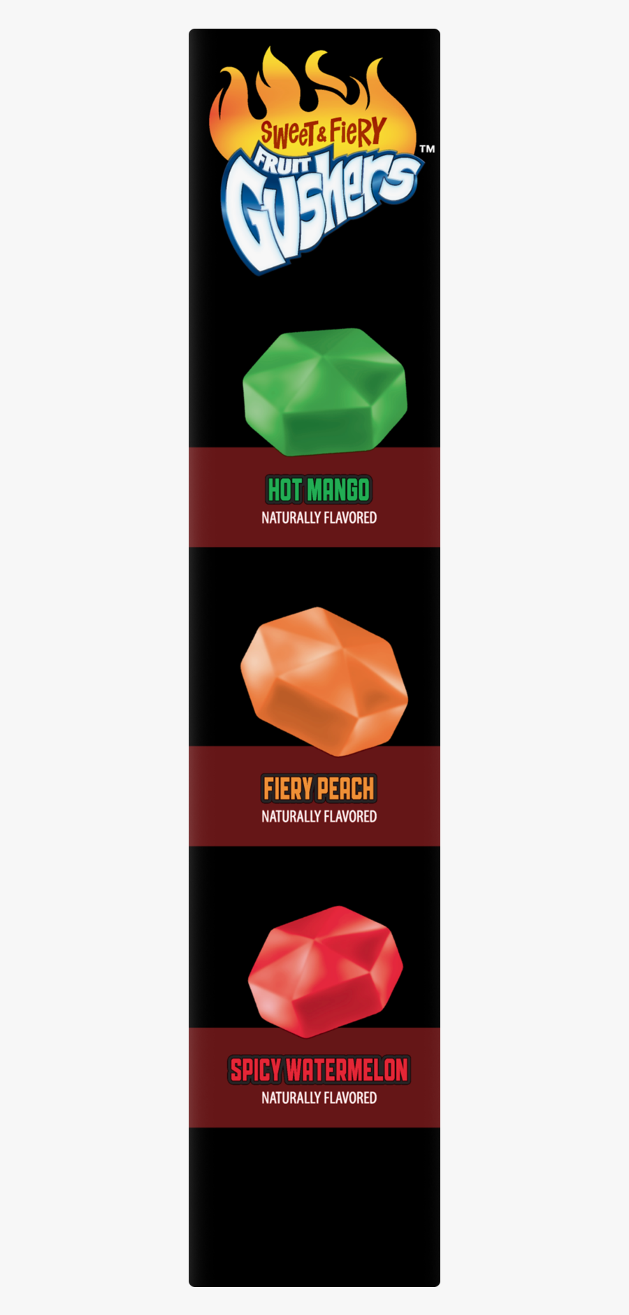 Fruit Gushers Sweet & Fiery Fruit Flavored Snacks Pouches, - Amber ...