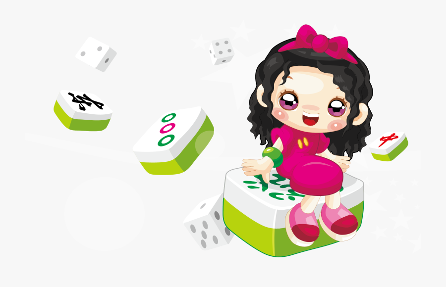 Clip Art Illustration Children Transprent - Mahjong Cartoon , Free ...