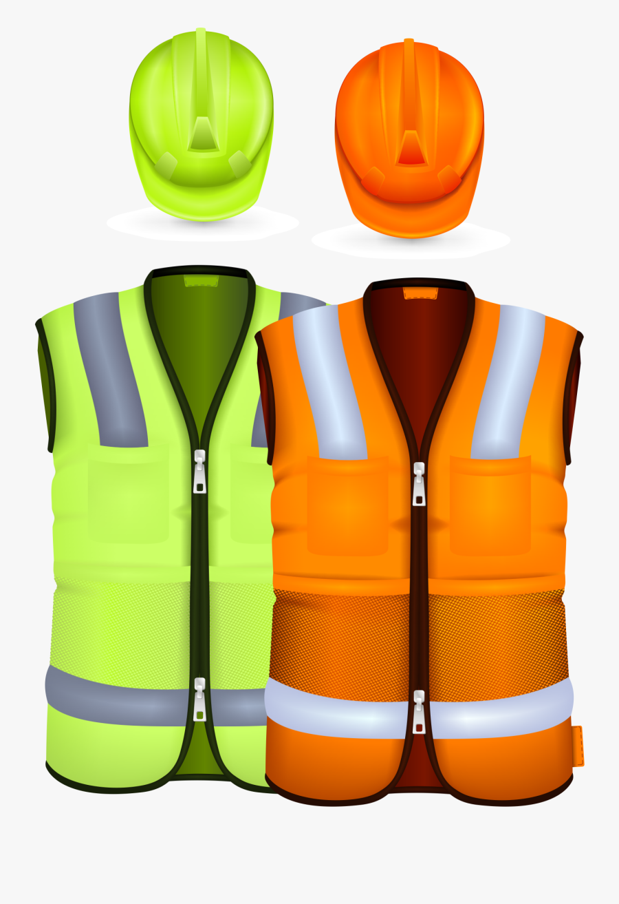 Transparent Work Uniforms Clipart - Safety Vest Free , Free Transparent ...