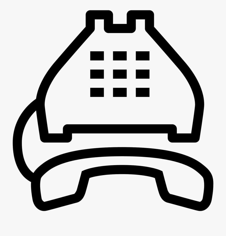 Phone Off The Hook Icon - Transparent Transparent Background Telephone ...
