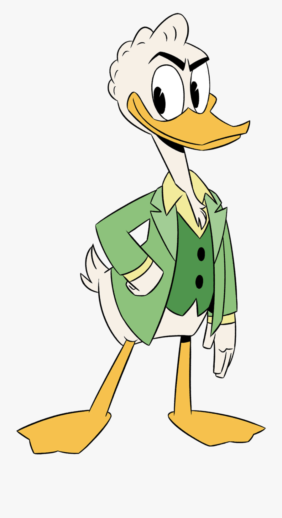 Goose Clipart Gander - Gladstone Gander Ducktales 2017 , Free ...