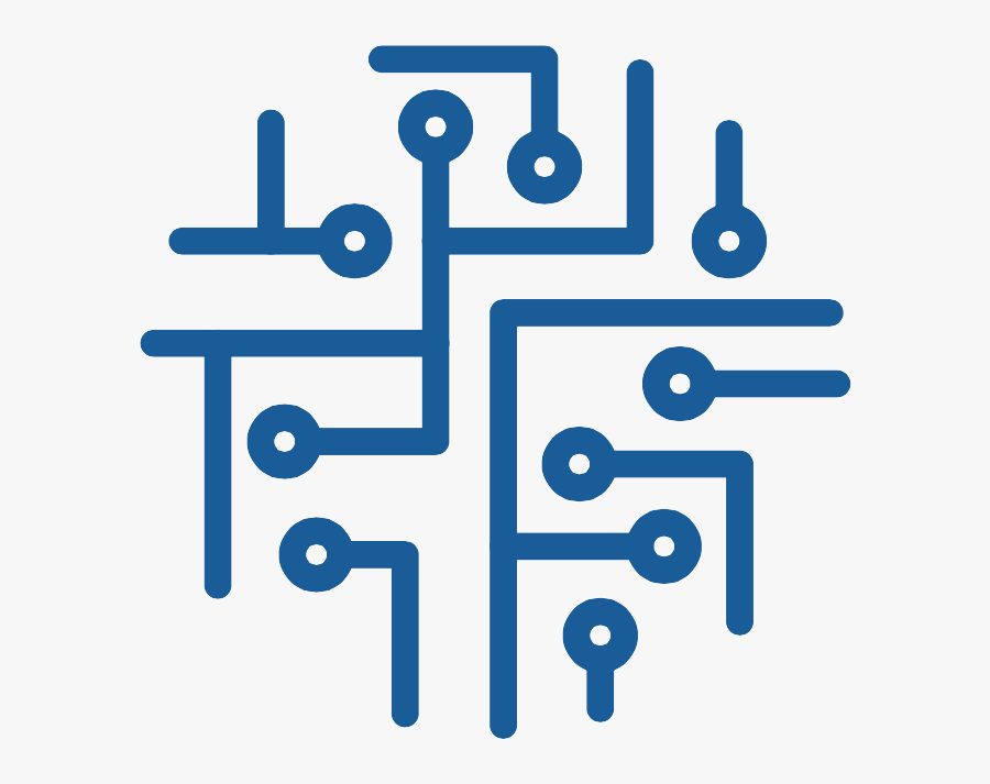 Transparent Heartbeat Line Clipart - Network Circuit Icon Line , Free ...