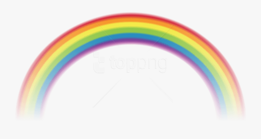Rainbow Background Png - Rainbow Cartoon Transparent Background , Free ...