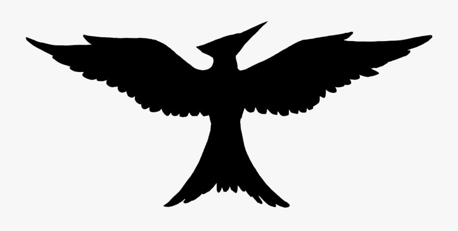 Transparent Mockingjay Png - Mockingjay Hunger Games Silhouette , Free ...