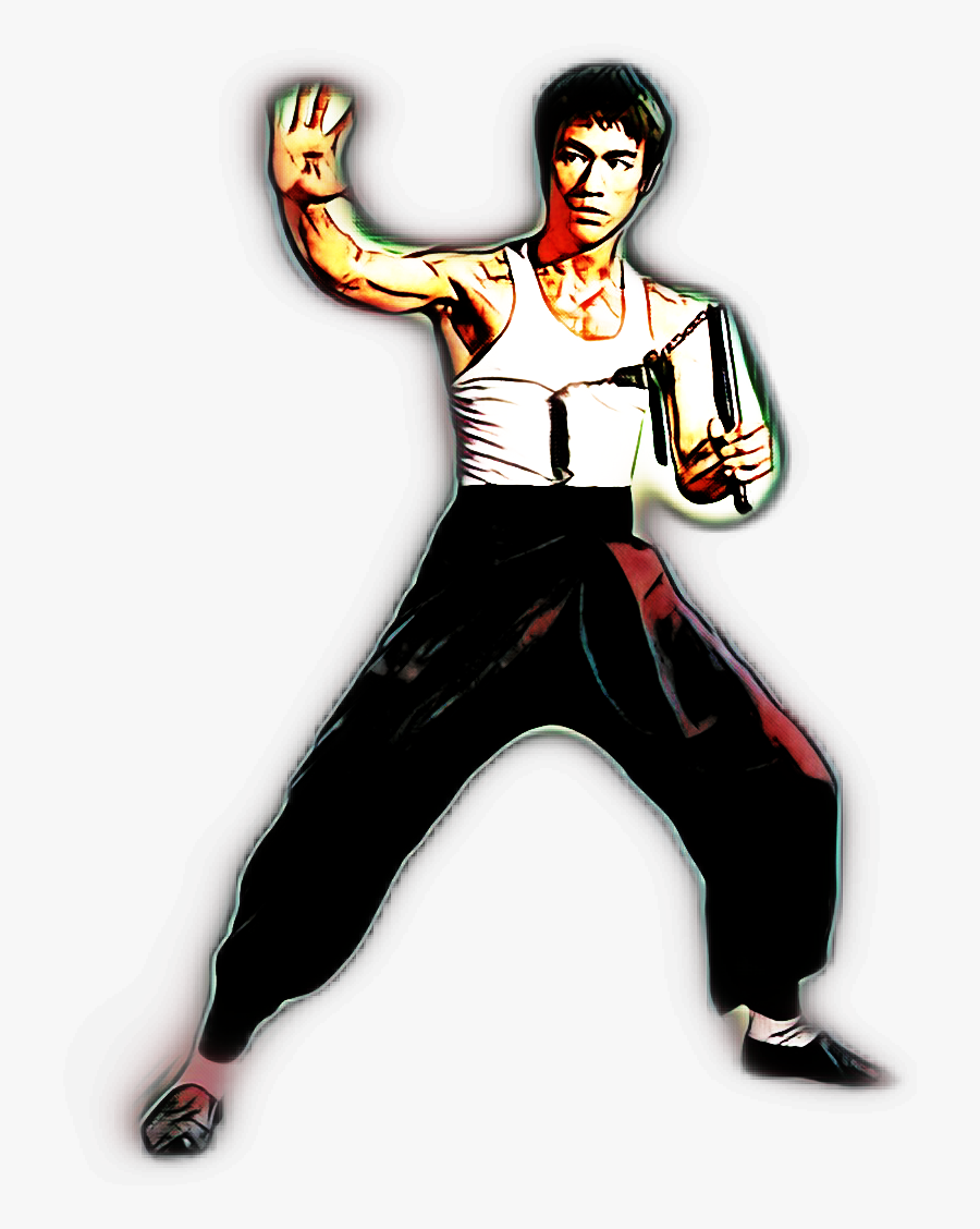 Transparent Bruce Lee Clipart - Cartoon , Free Transparent Clipart ...