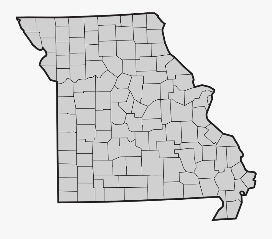 Blank Map Of Missouri Counties - Missouri Counties Map Blank , Free ...