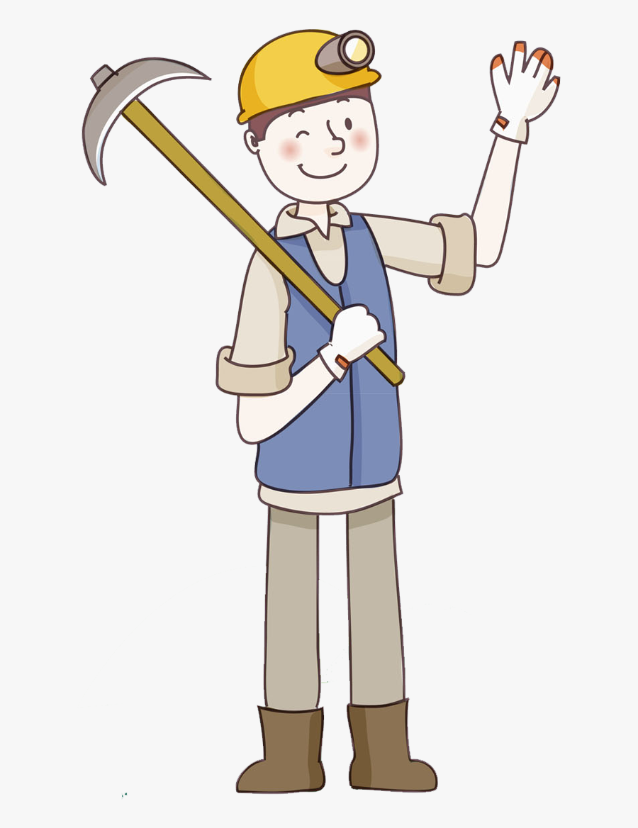 Laborer Drawing Cartoon Illustration - Cartoon , Free Transparent ...