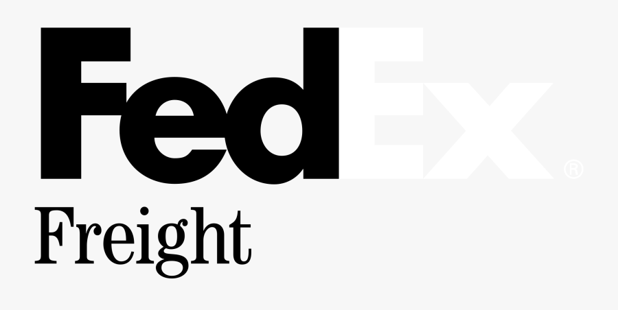 Fedex Freight Logo Black And White - Fedex Freight , Free Transparent ...