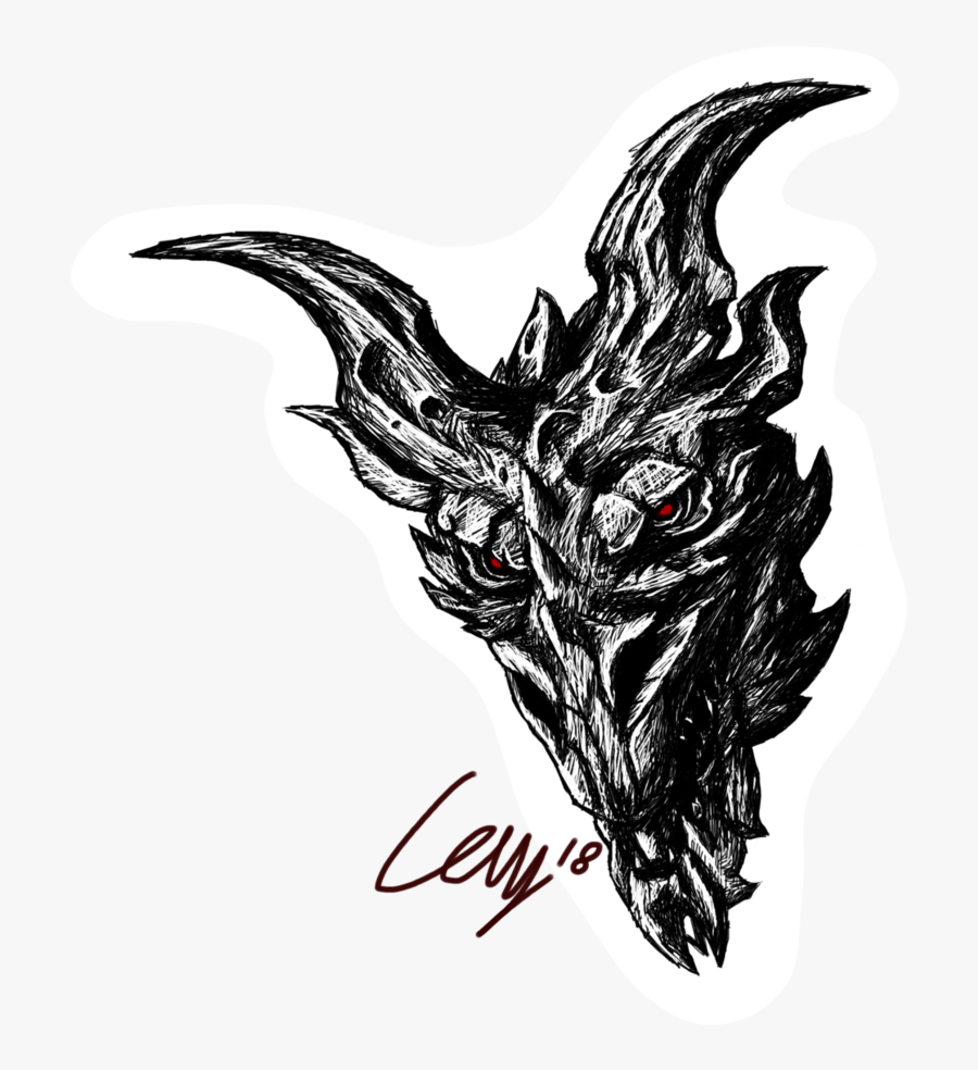 Alduin Drawing Smaug Transparent Png Clipart Free Download ...