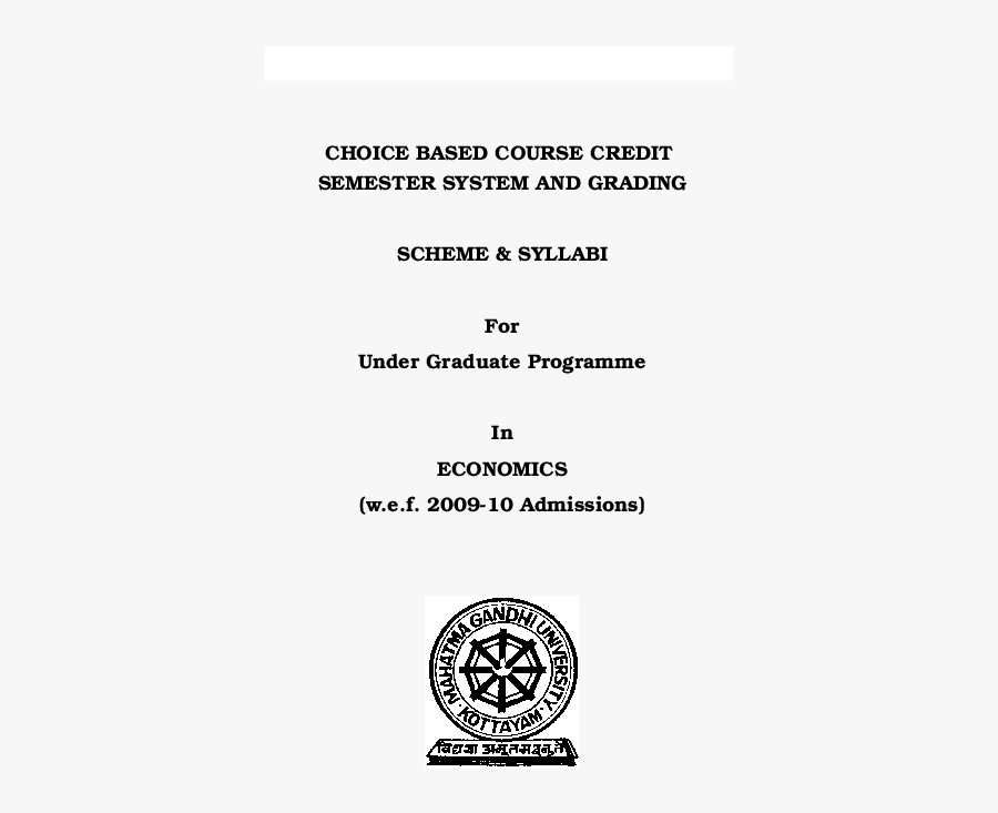 Mahatma Gandhi University Emblem , Free Transparent Clipart - ClipartKey