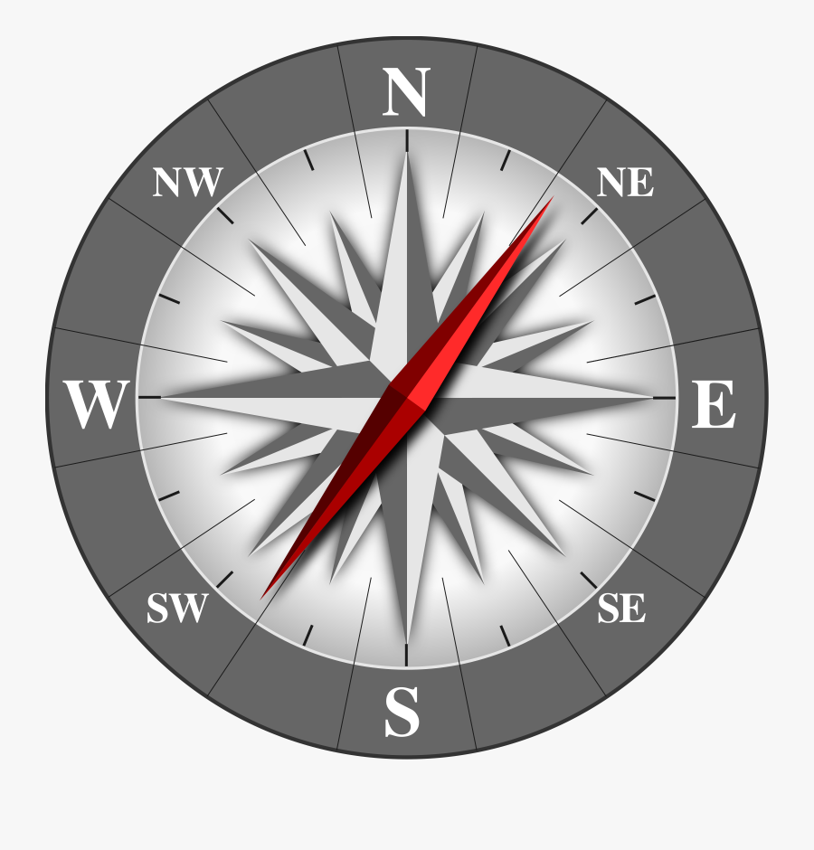 Bussola Big Image Png - Compass Pointing North East , Free Transparent ...