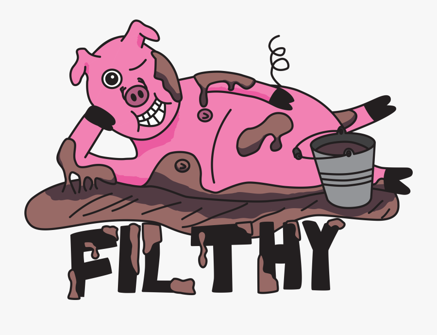 The Filthy Pig - Filthy Pig , Free Transparent Clipart - ClipartKey