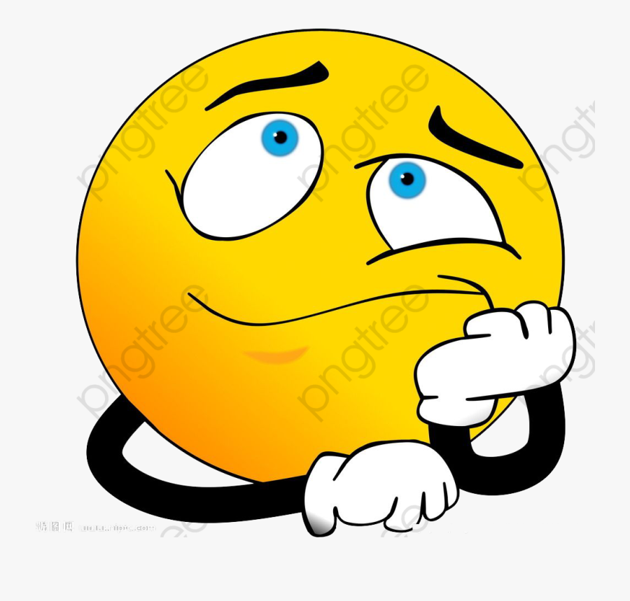 Questioned Face, Face Clipart, Doubt, Smiling Face - Doubt Smiley Face ...
