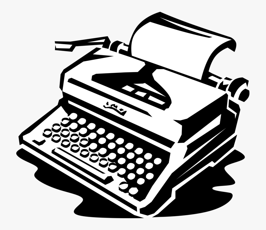 Png Freeuse Download Typewriter Machine For Writing - Type Writing ...