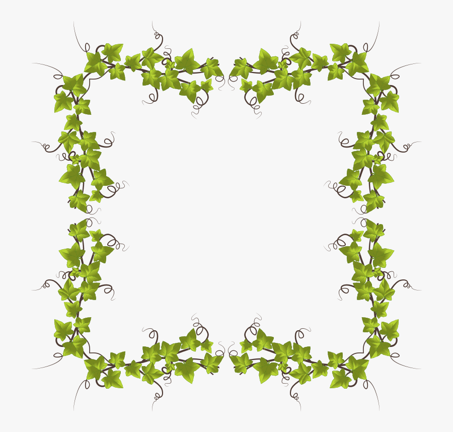 Ivy Leaves Frame - Arrow Button Pixel Art , Free Transparent Clipart ...