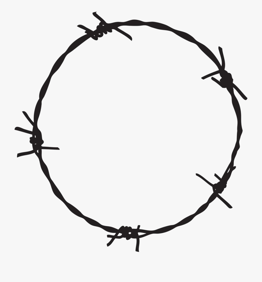 Barbed Wire Png Transparent Image - Barb Wire Circle Clipart , Free ...