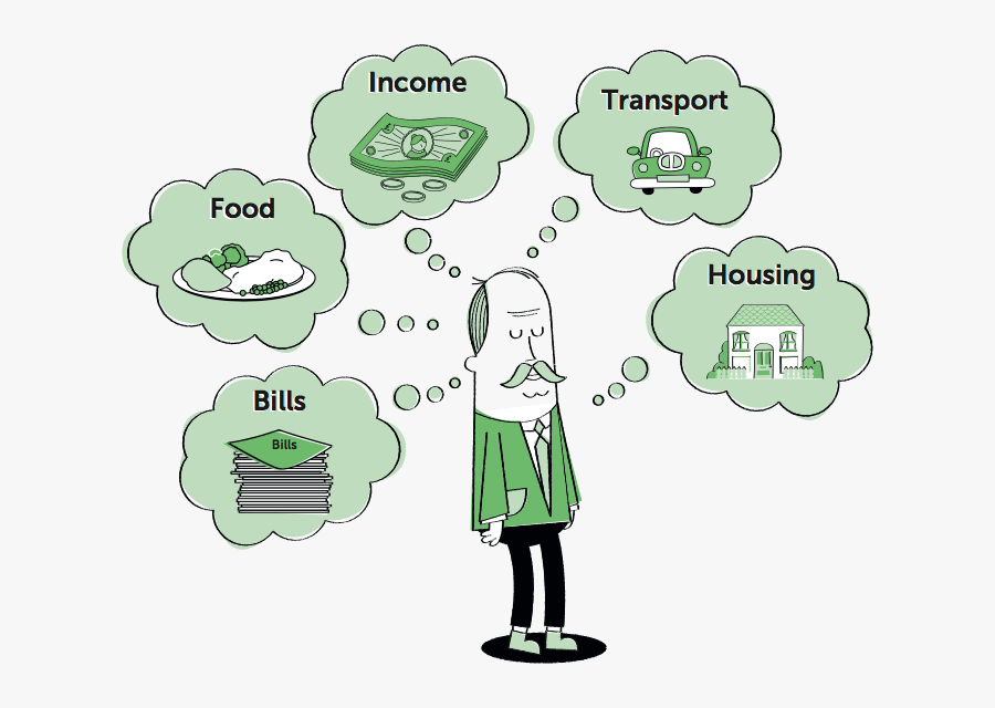 Budgeting Money Cartoon , Free Transparent Clipart - ClipartKey