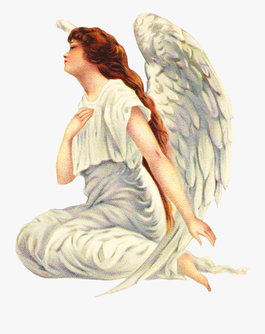 Clip Art Free Angel Graphics - Angel With No Background , Free ...