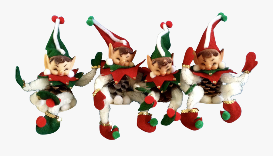 Elves Clipart Santa Elf - Vintage Christmas Elves Clipart , Free ...
