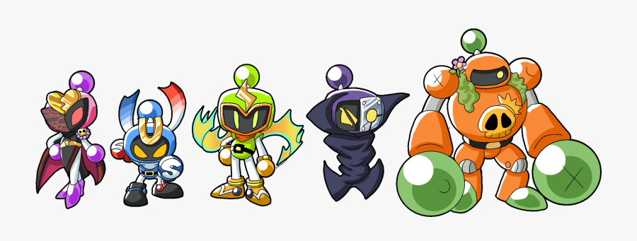 Super Bomberman R Five Dastardly Bombers Fanart , Free Transparent ...