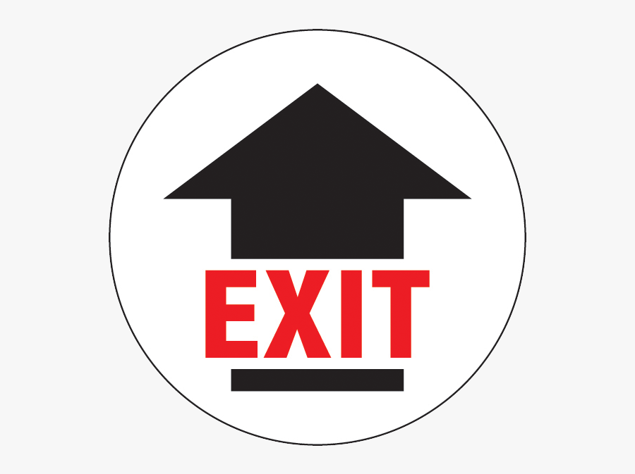 Exit With Arrow Graphic - Graphic Of Exit , Free Transparent Clipart ...