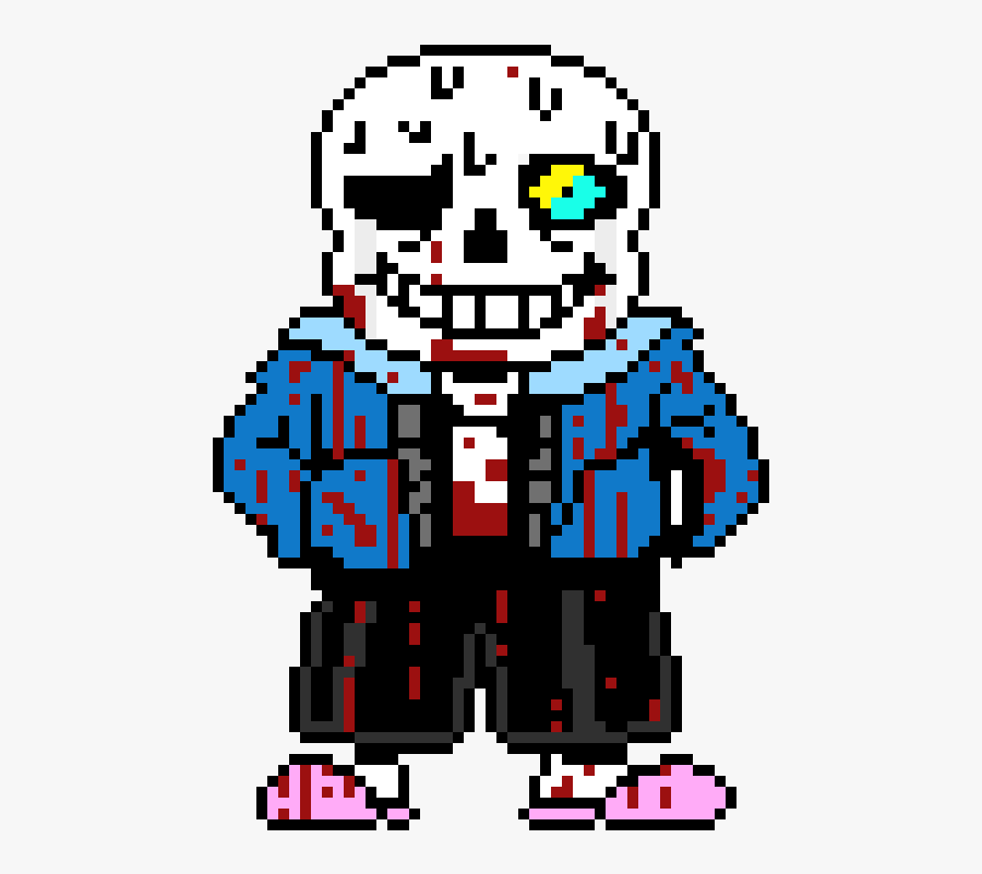 Undertale Sans Pixel Art , Free Transparent Clipart - ClipartKey