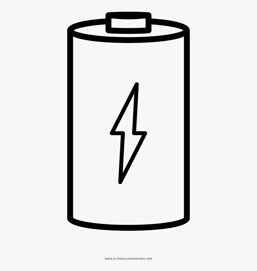 Battery Coloring Page Download , Free Transparent Clipart - ClipartKey