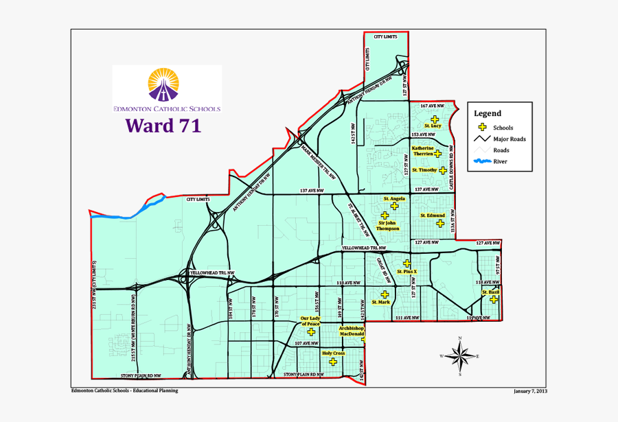 Archbishop Macdonald School Map , Free Transparent Clipart - ClipartKey