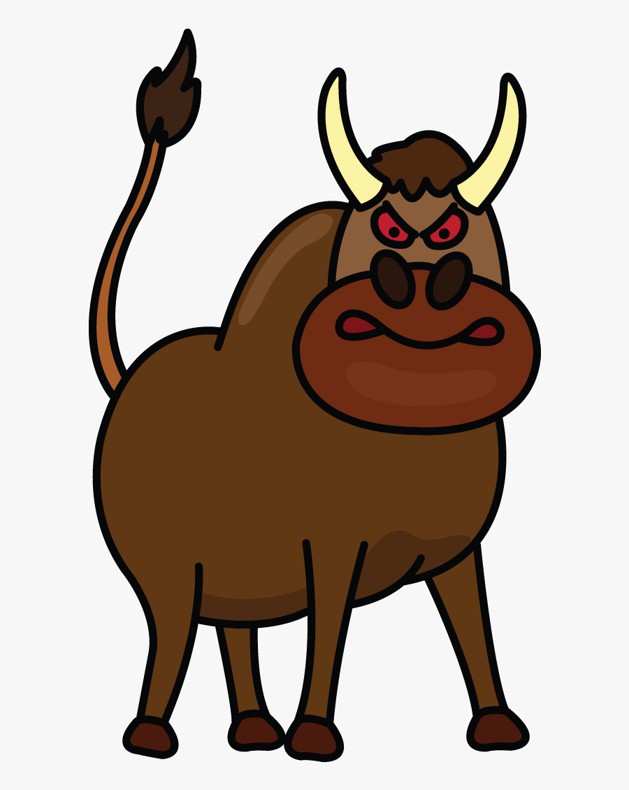 How To Draw An - Easy Bull Drawing Step By Step , Free Transparent ...