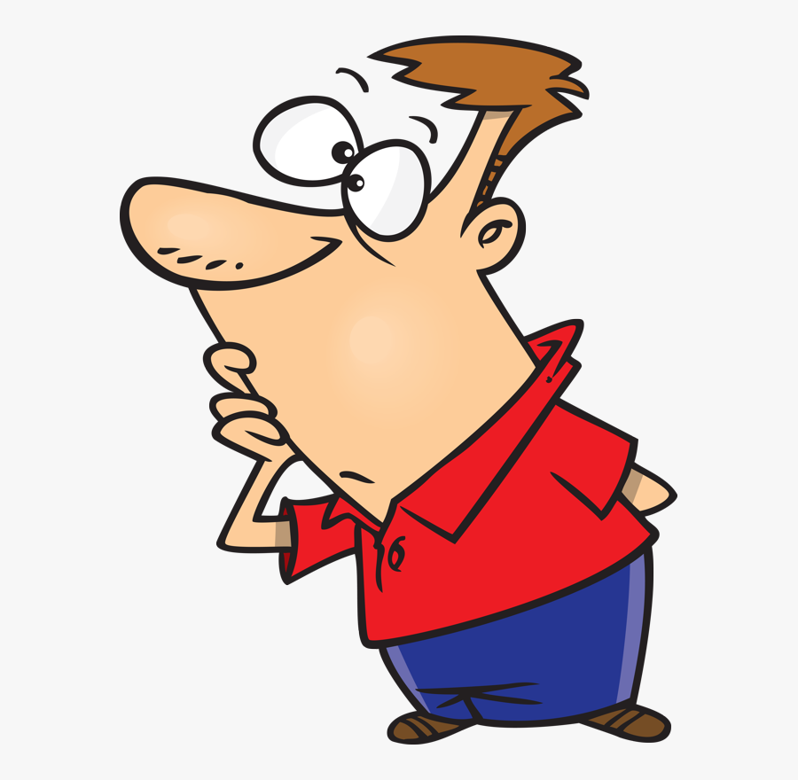 Pondering Cartoon , Free Transparent Clipart - ClipartKey