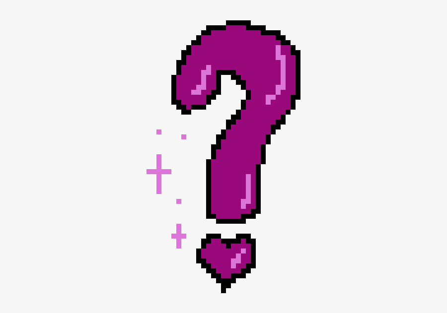 Png Pixel Question Mark , Free Transparent Clipart - ClipartKey