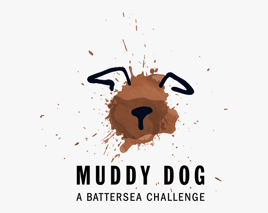 Muddy Dog Logo Footer - Battersea Muddy Dog Challenge , Free ...