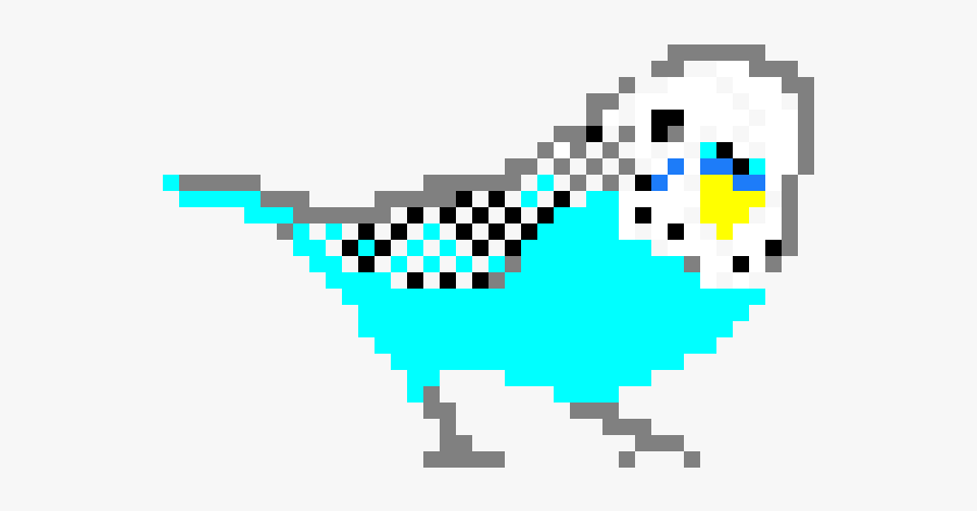 8bit Budgies - 8 Bit Budgie , Free Transparent Clipart - ClipartKey