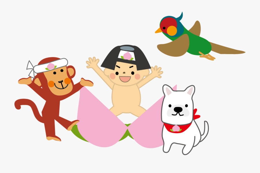 Momotaro Characters Clip Art , Free Transparent Clipart - ClipartKey