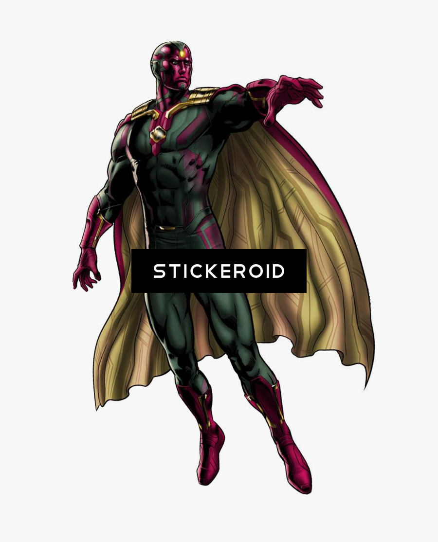 Marvel Vision Clipart Png - Marvel Avengers Alliance Vision Png , Free ...