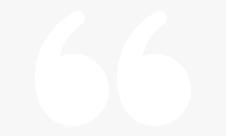 Quote Marks Png White , Free Transparent Clipart - ClipartKey