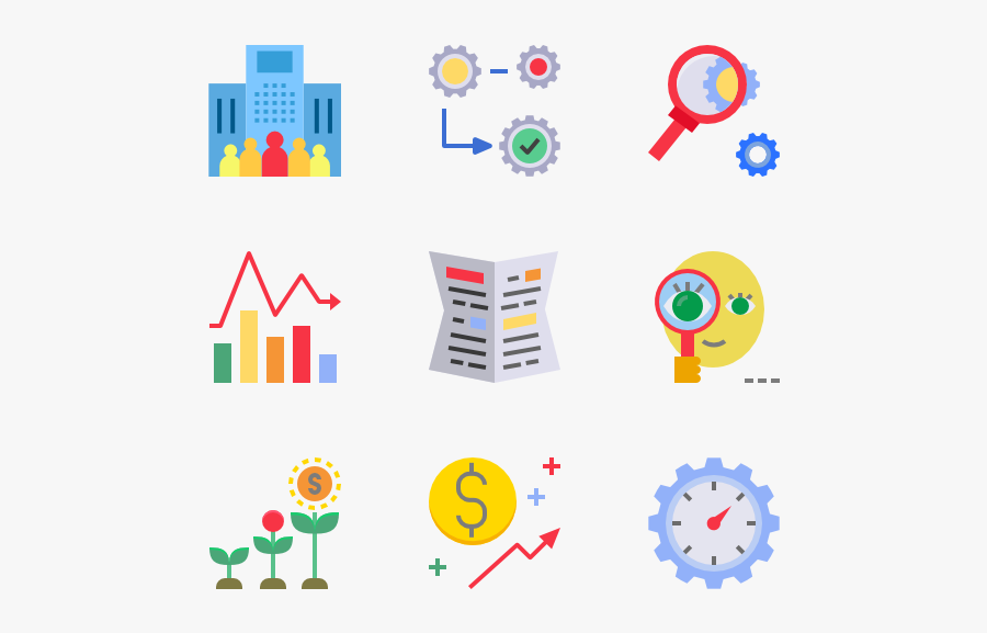 Essential Set - Vector Stock Market Png , Free Transparent Clipart ...