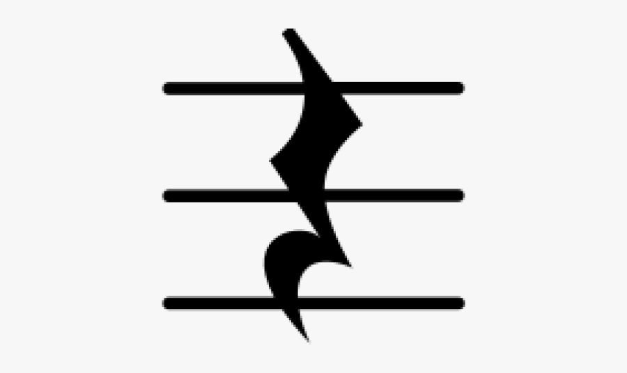 Quarter Rest Image , Free Transparent Clipart - ClipartKey