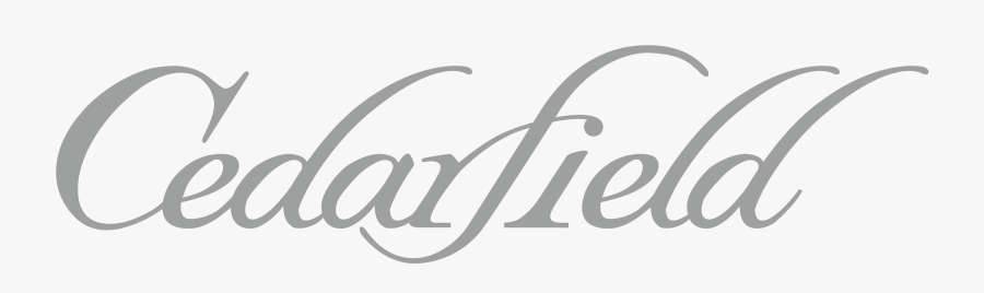 Cedarfield Medium Grey - Sign , Free Transparent Clipart - ClipartKey