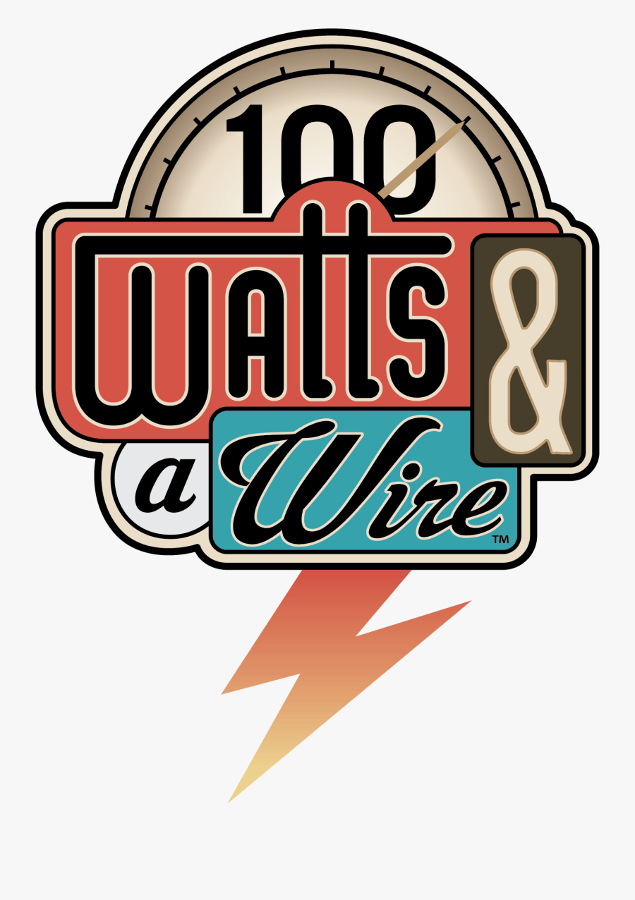 100 Watts And A Wire , Free Transparent Clipart - ClipartKey