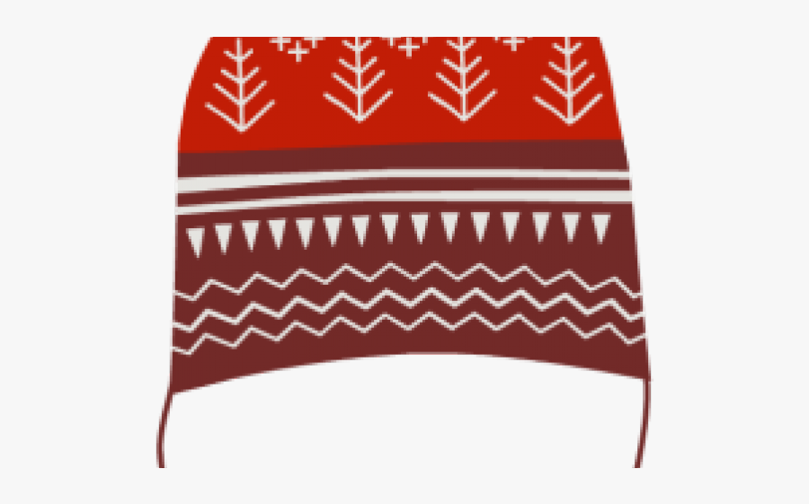 Beanie Clipart Knitted Hat - Stocking Cap With Strings , Free ...
