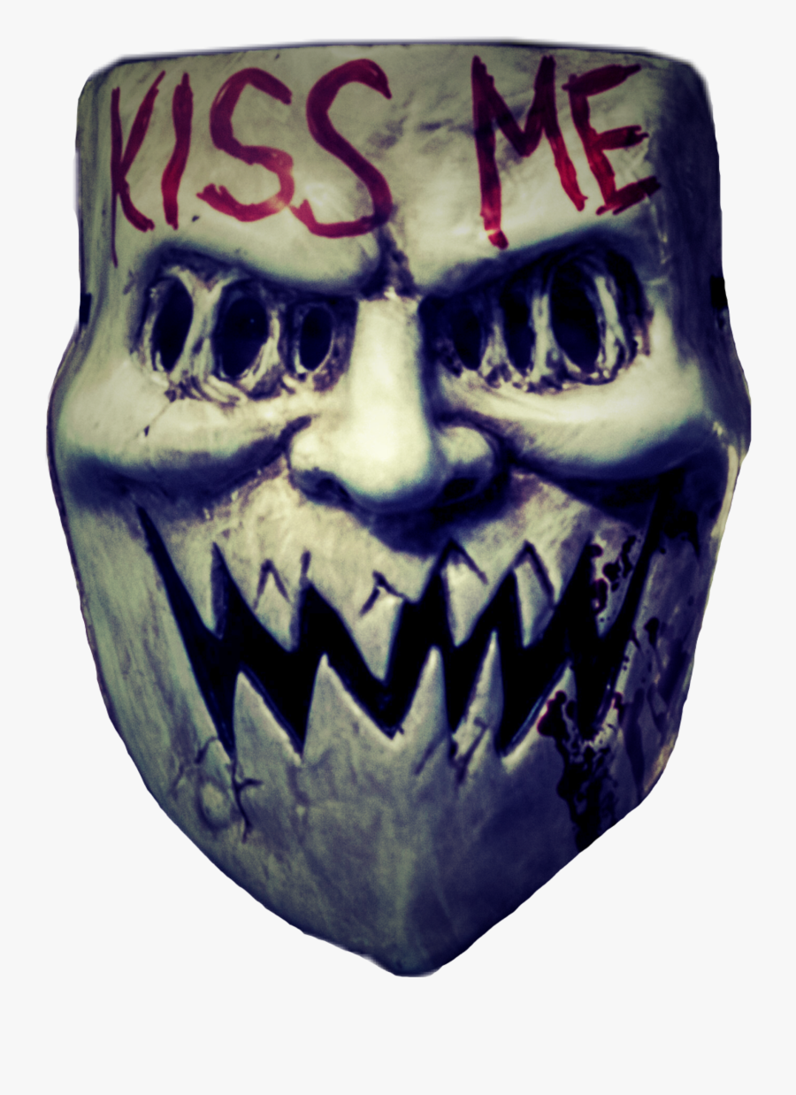 #the Purge Mask - Halloween Scary , Free Transparent Clipart - ClipartKey
