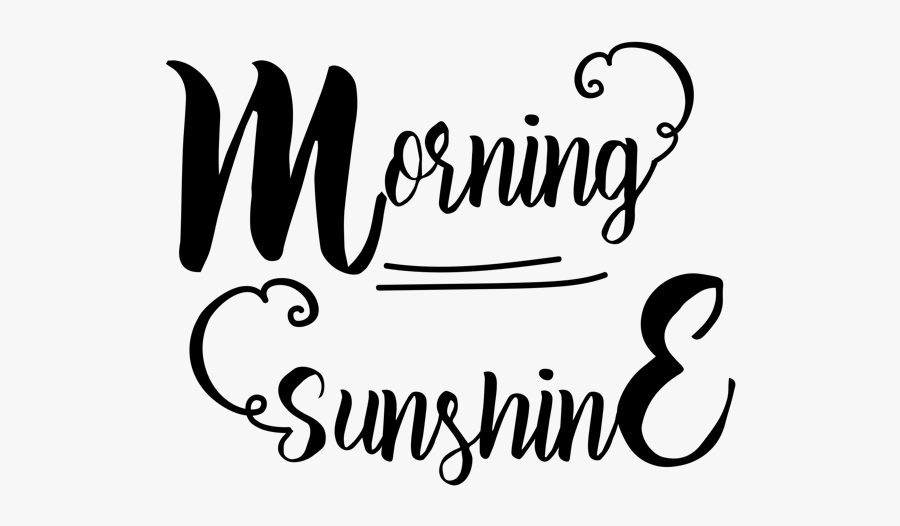 Good Morning Typography Stickers For Imessage Messages - Calligraphy ...
