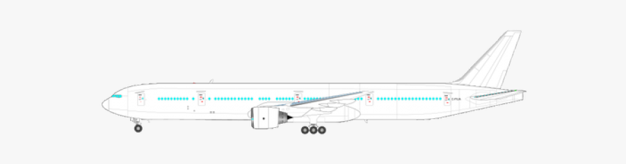 Boeing 767 , Free Transparent Clipart - ClipartKey